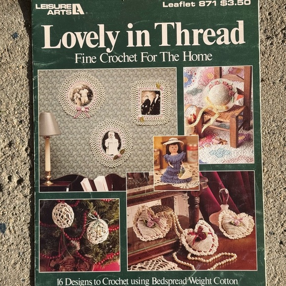 Office | Lovely In Thread Crochet Pattern Booklet 1999 | Poshmark